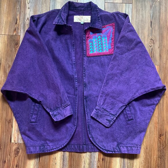 sundance boutique | Jackets & Coats | Sundance Designs Purple Denim ...